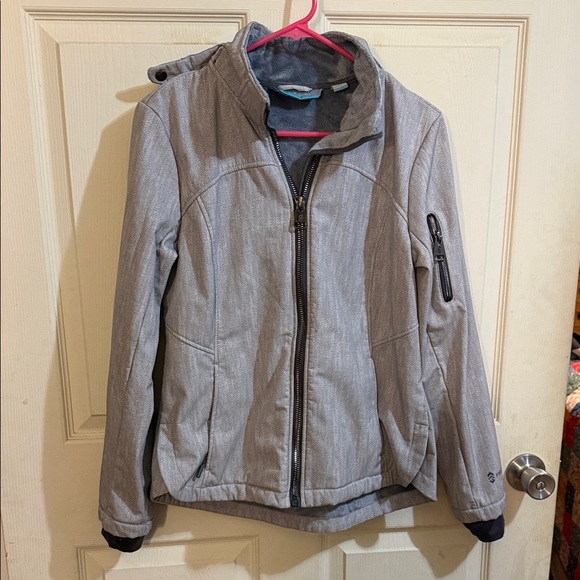 Free Country | Jackets & Coats | Free Country Plush Gray Jacket | Poshmark